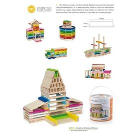 Viga Architecture Creative Blocks 250pc | Wombats Toy Shop